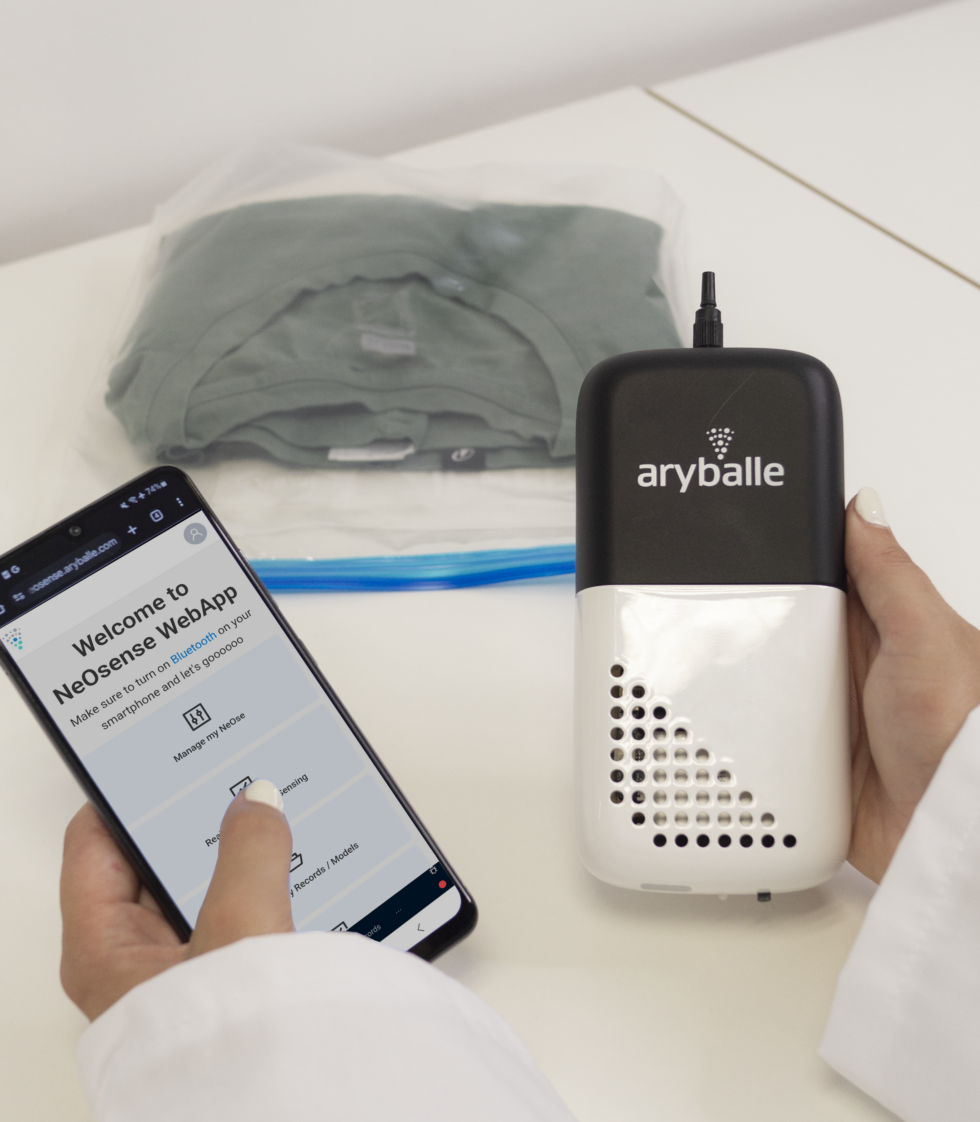 NeOse: The technological revolution in bad odors detection - Aryballe
